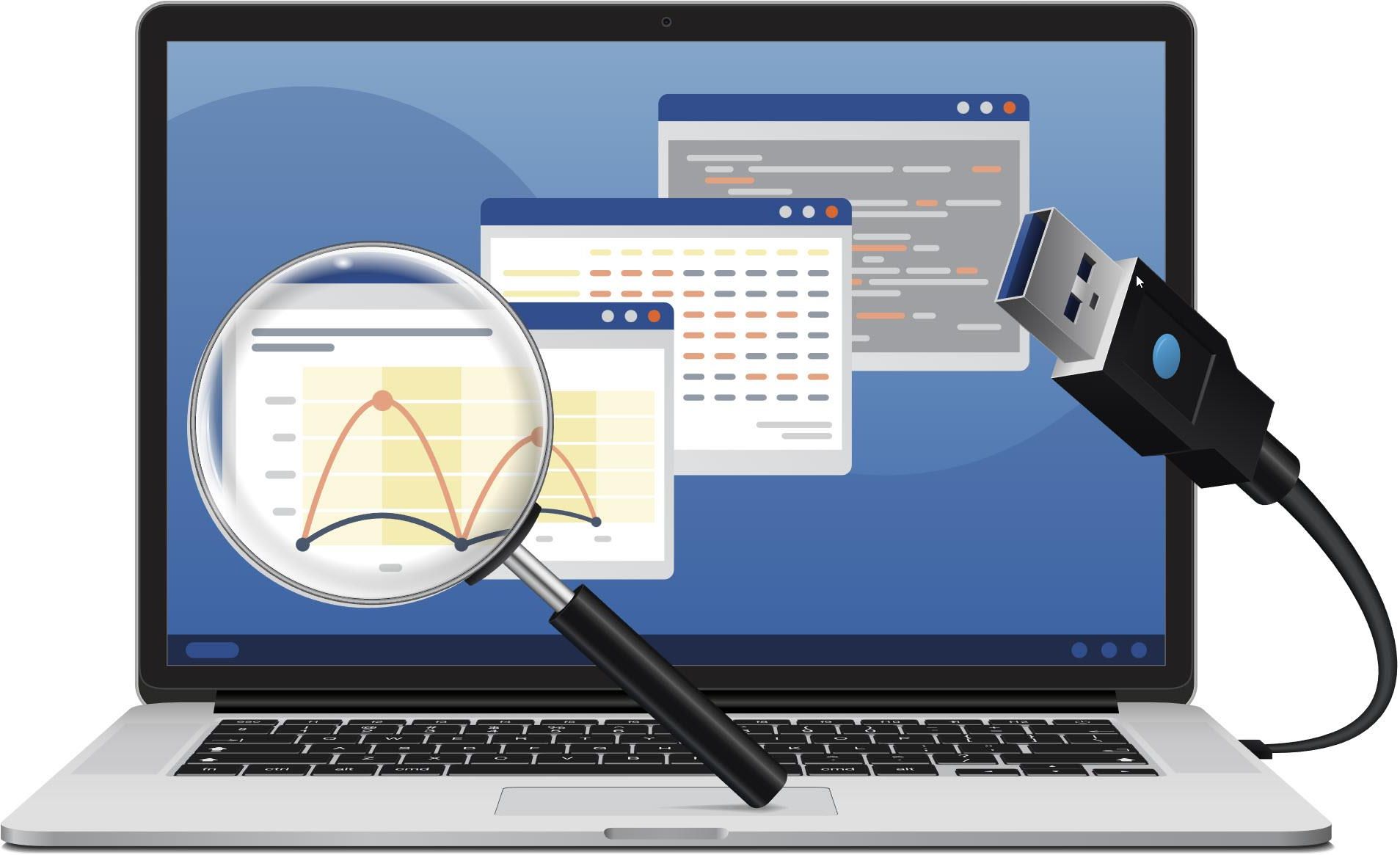 Program narzędziowy Hhd Software Ltd. USB Monitor 8 Home/Edu Professional Unlimited Site License ...