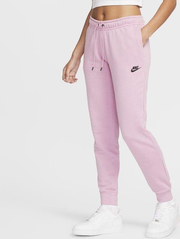 Nike Damskie spodnie z dzianiny Nike Sportswear Essential - Fiolet ...