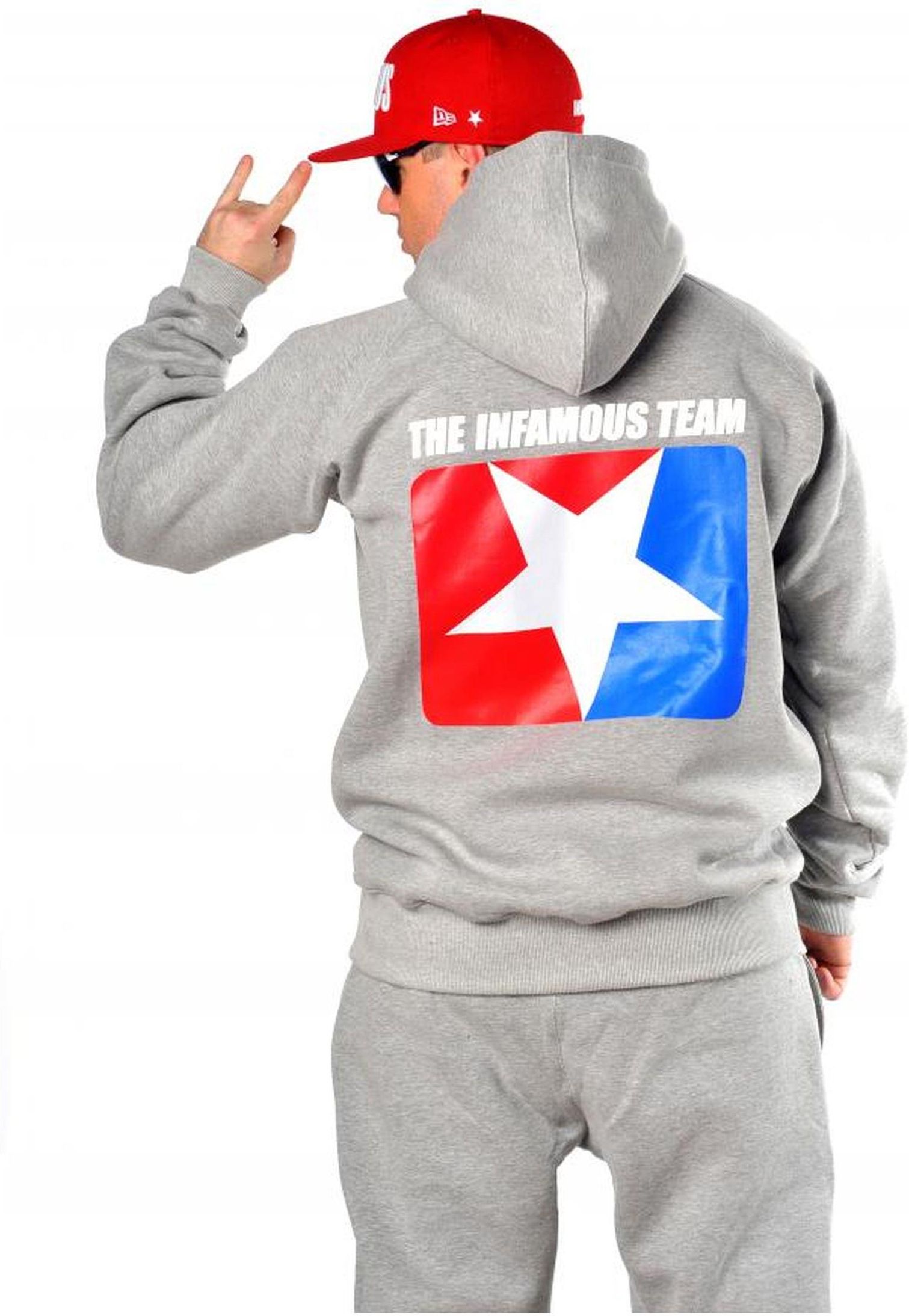 Odzież motocyklowa The Infamous Team Bluza Infms + Wlepy Szary - Opinie ...