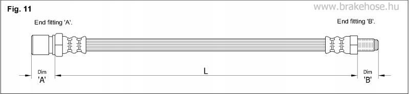 K&K Przewód Wężyk Hamulcowy Oś Tylna Ft1100 - Opinie i ceny na Ceneo.pl