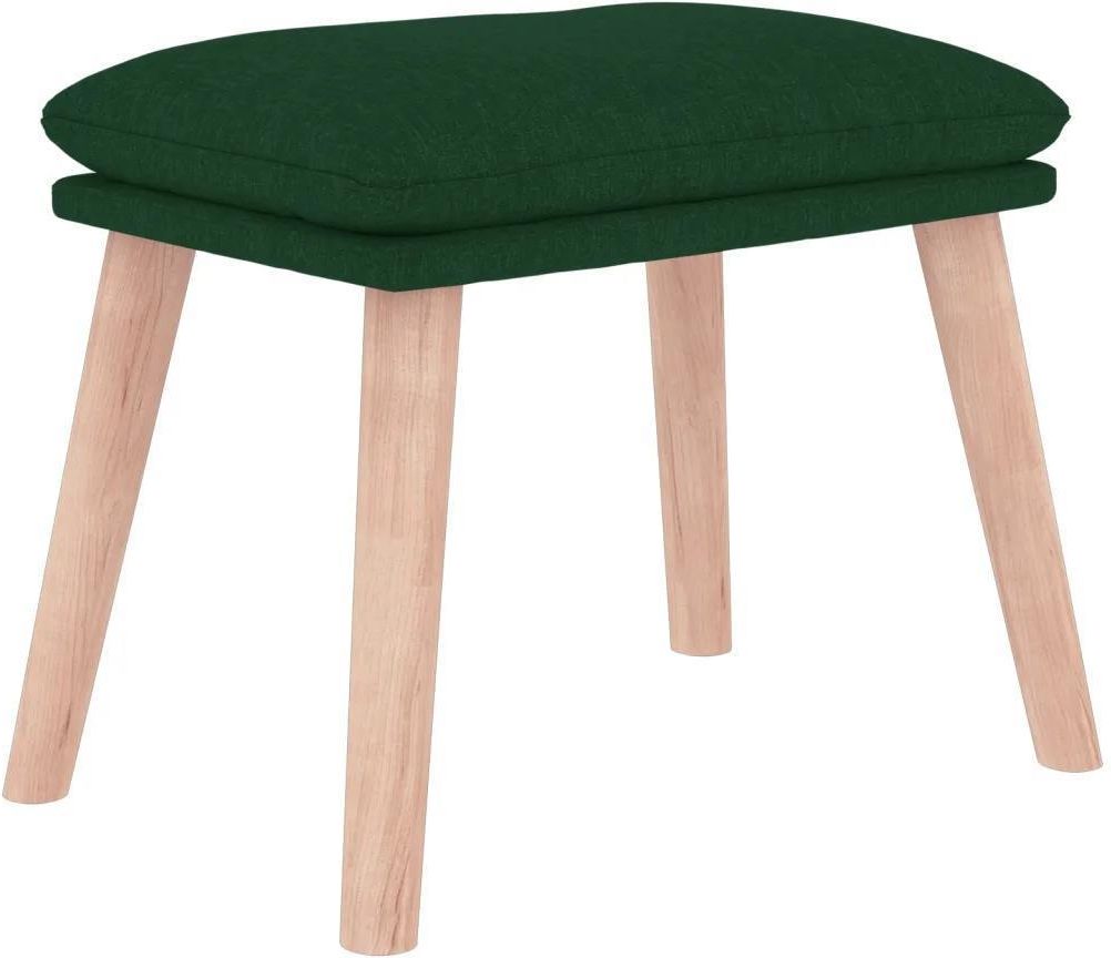 Vidaxl Podnóżek Ciemnozielony 45X29 5X39 Cm Obity Tkaniną 341429 ...