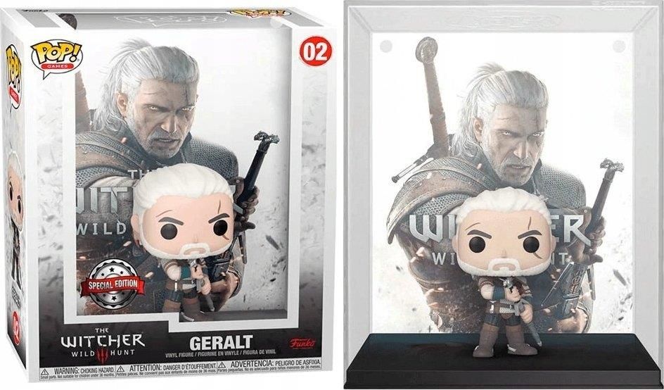 Funko Figurka Pop! Witcher Wiedźmin Cover Geralt - Ceny i opinie - Ceneo.pl