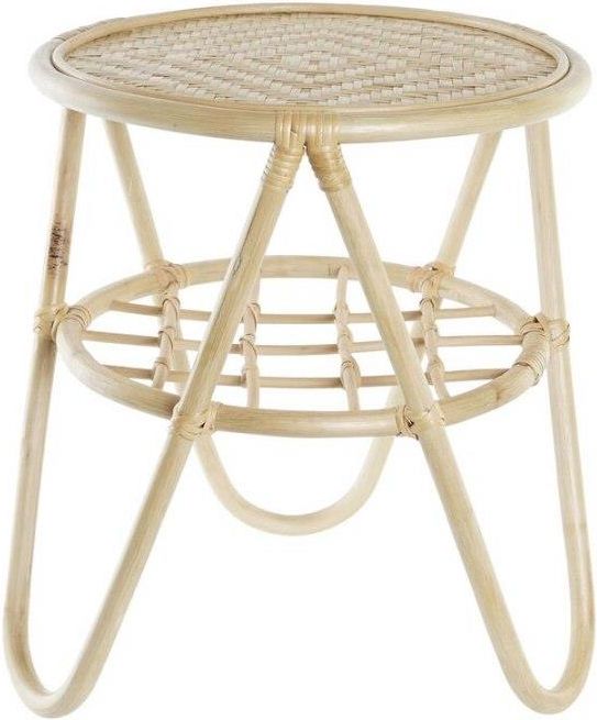 Dkd Home Decor Emaga Stolik Naturalny Bambus 40X40X46 Cm 505684 ...