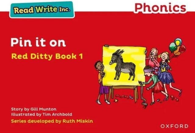 Read Write Inc. Phonics: Red Ditty Book 1 Pin It On Munton Gill ...