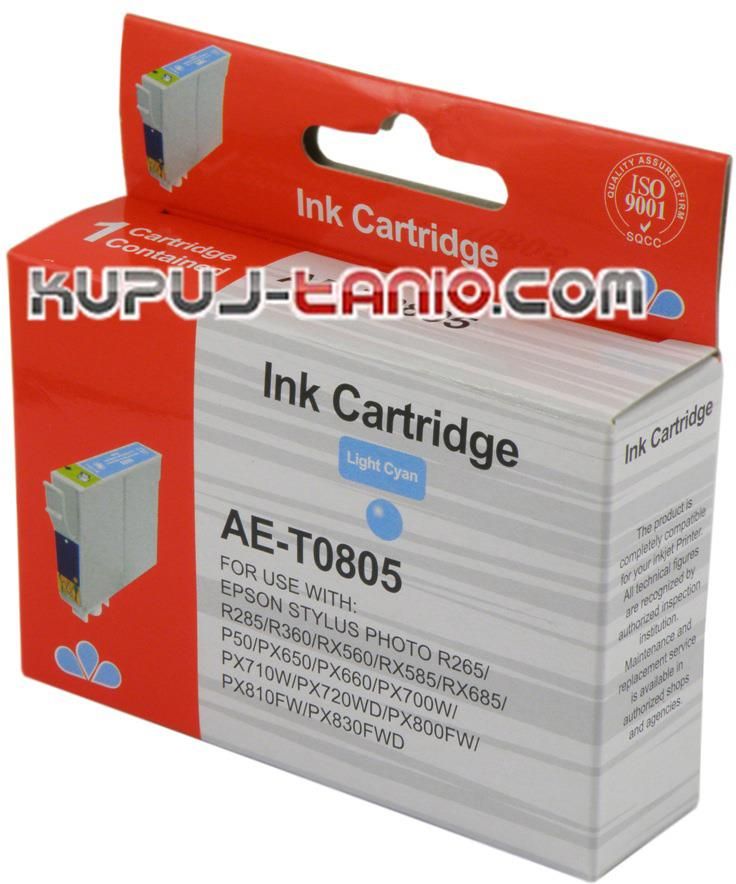 Tusz T0805 tusz do Epson (Arte) tusz Epson PX650, Epson PX660, Epson ...