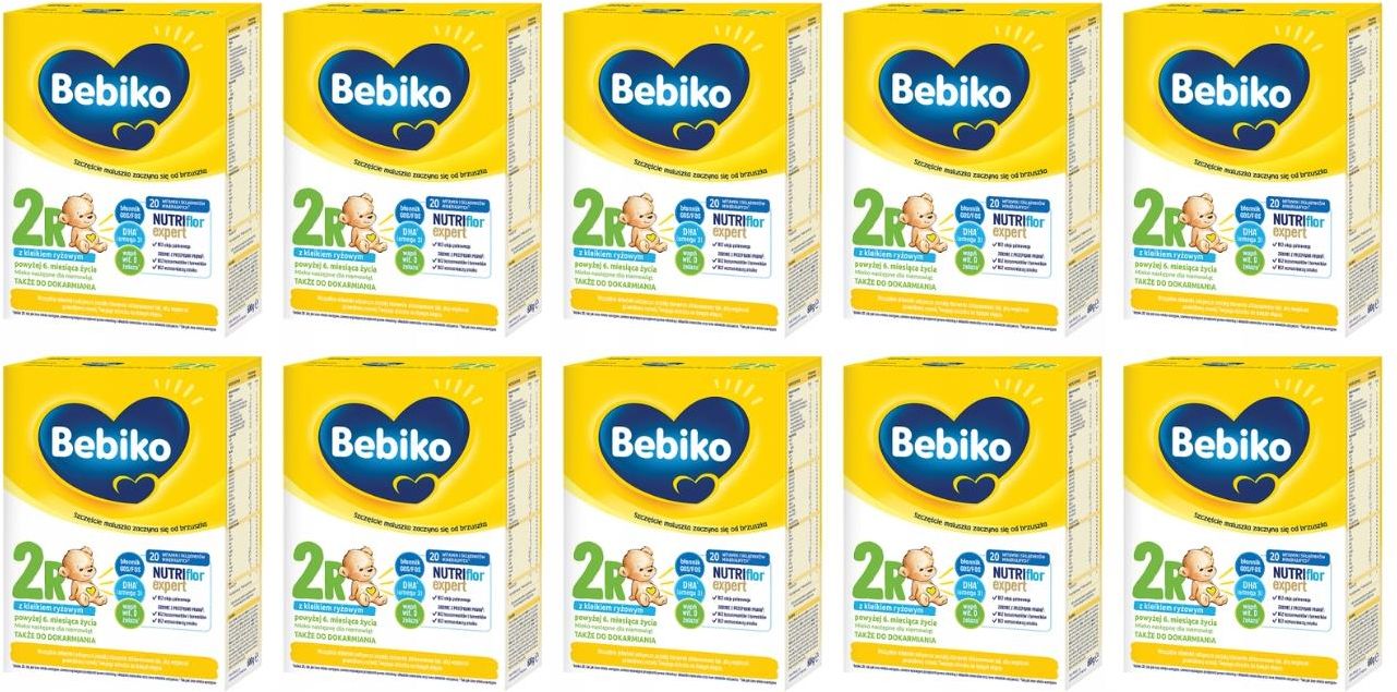 Bebiko 2R Mleko następne powyżej 6. miesiąca życia 10x600g - Ceny i ...