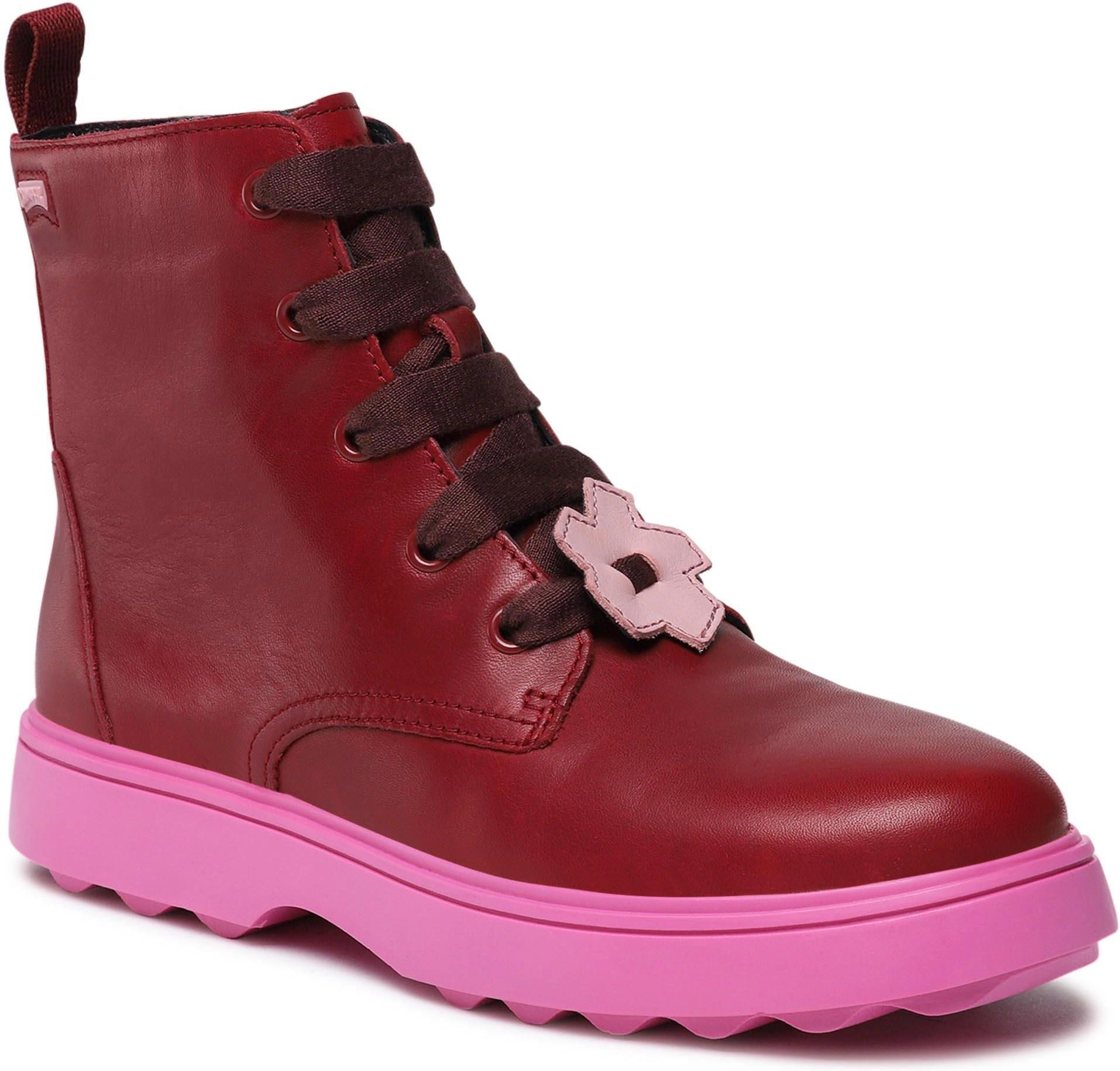 Kozaki CAMPER - Tws Kids K900150-013 S Burgundy - Ceny i opinie - Ceneo.pl