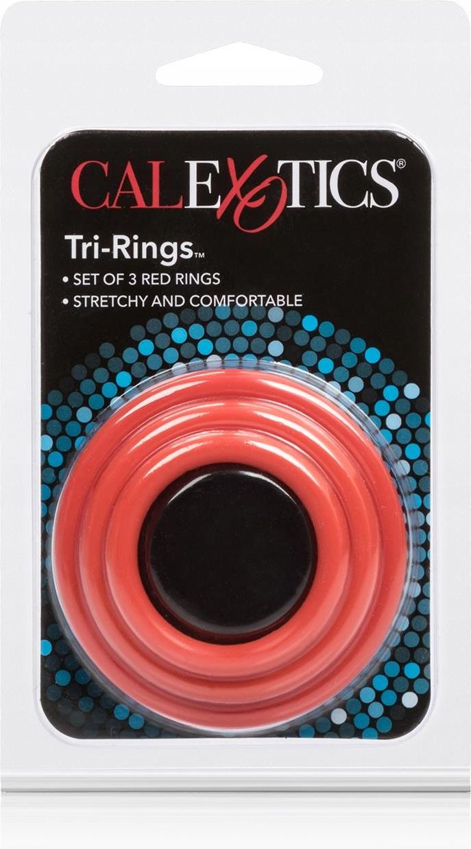 Pierścień-TRI-RINGS RED - Ceneo.pl