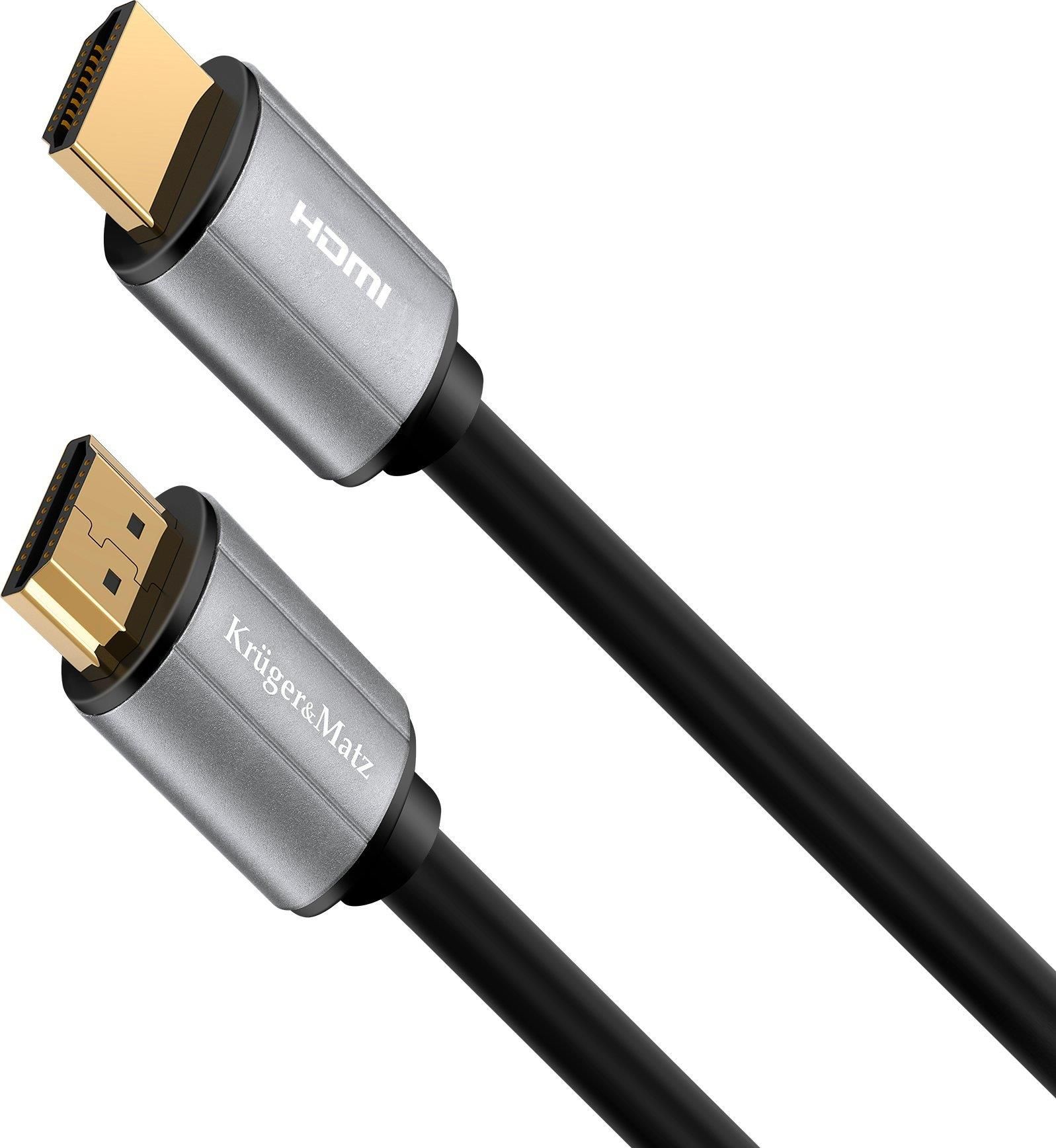Kabel HDMI - HDMI 15m srebrny (KM1206) - Opinie i ceny na Ceneo.pl