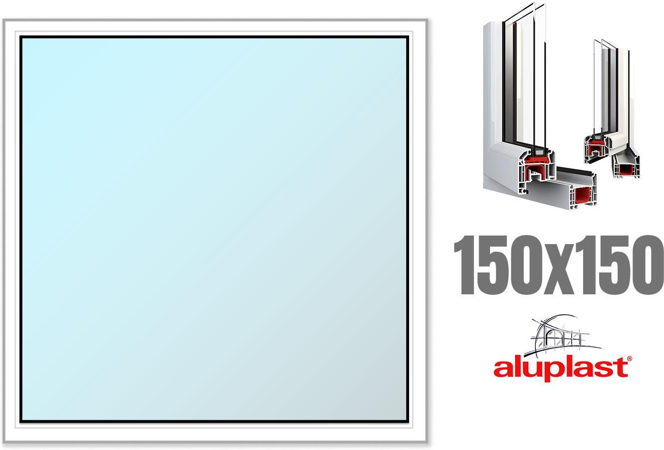 Okno PCV 150x150 Fix w ramie , Aluplast Ideal 4000 - Opinie i ceny na ...