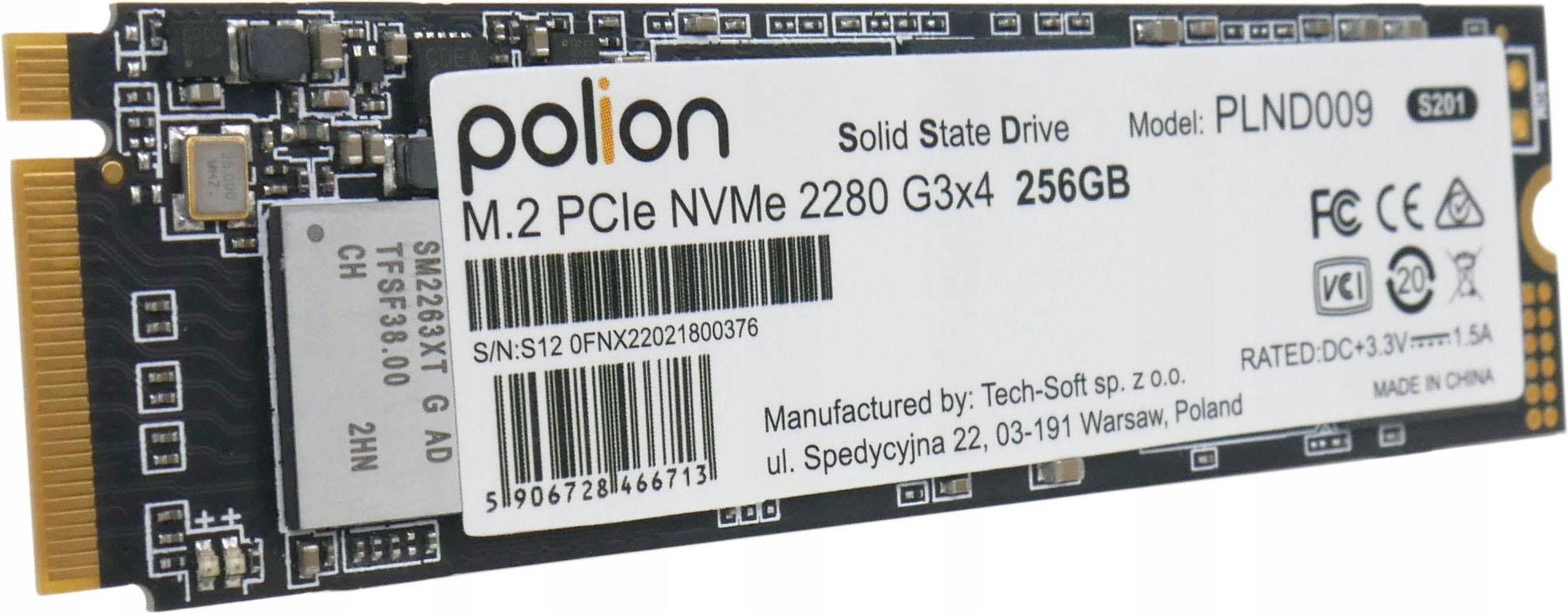 Dysk SSD Polion SSD 256GB M.2 (PLND009) - Opinie i ceny na Ceneo.pl