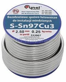 Lutownica Concept Spoiwo Sn97Cu3 250G Fi 2,50Mm 122525 - Opinie i ceny ...