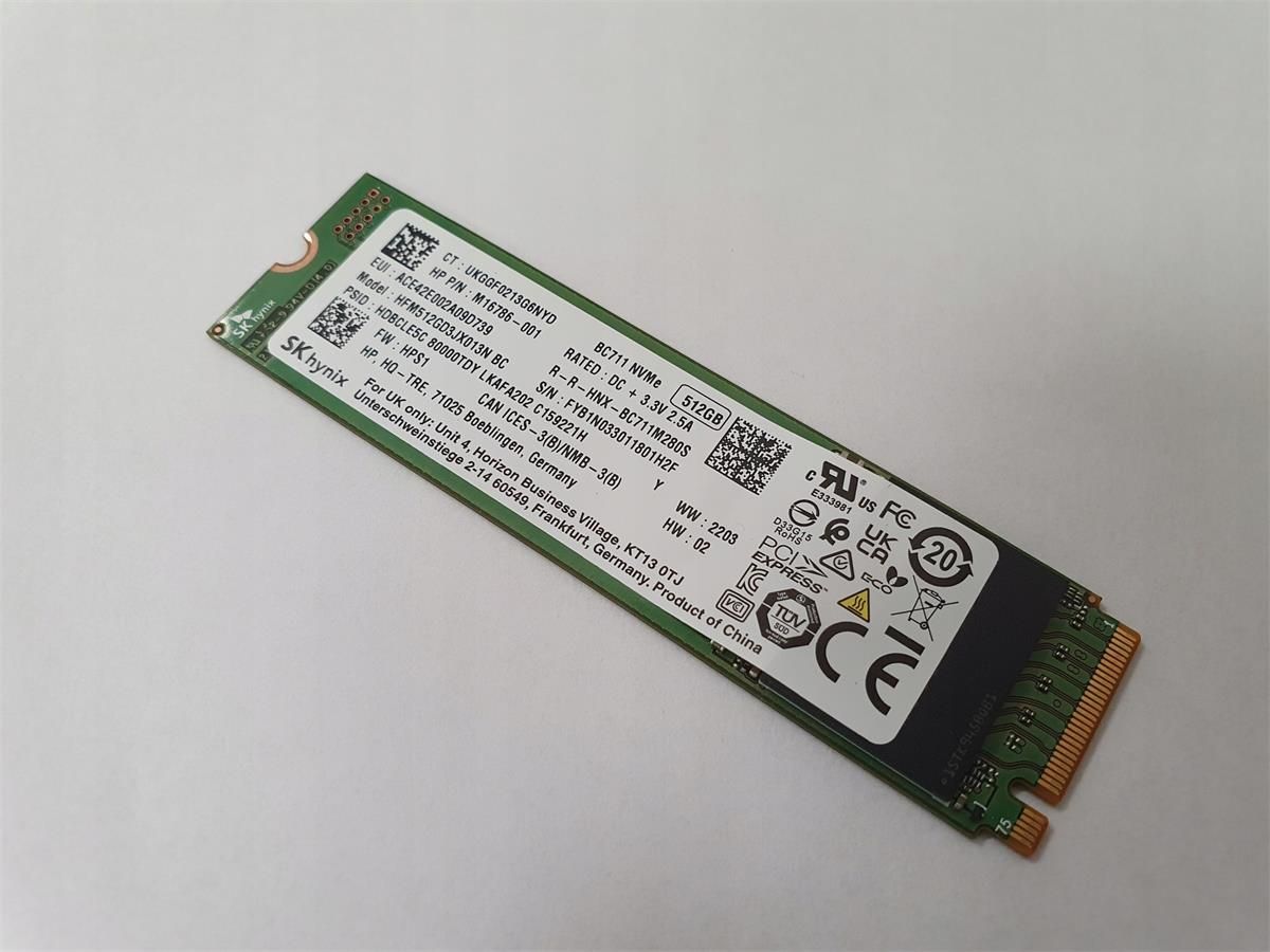 Dysk SSD Sk Hynix BC711 512GB M.2 (HFM512GD3JX013N) - Opinie i ceny na Ceneo.pl