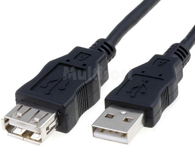 Kabel 1.8m USB 2.0 wtyk męski A – wtyk żeński A - Opinie i ceny na Ceneo.pl