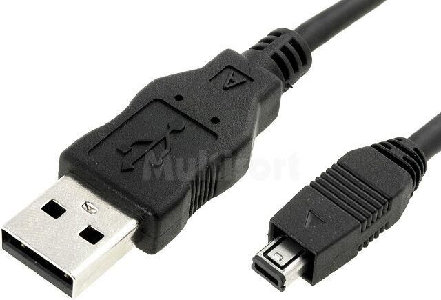 Kabel mini USB A(4pin)–USB A 2m HP - Opinie i ceny na Ceneo.pl