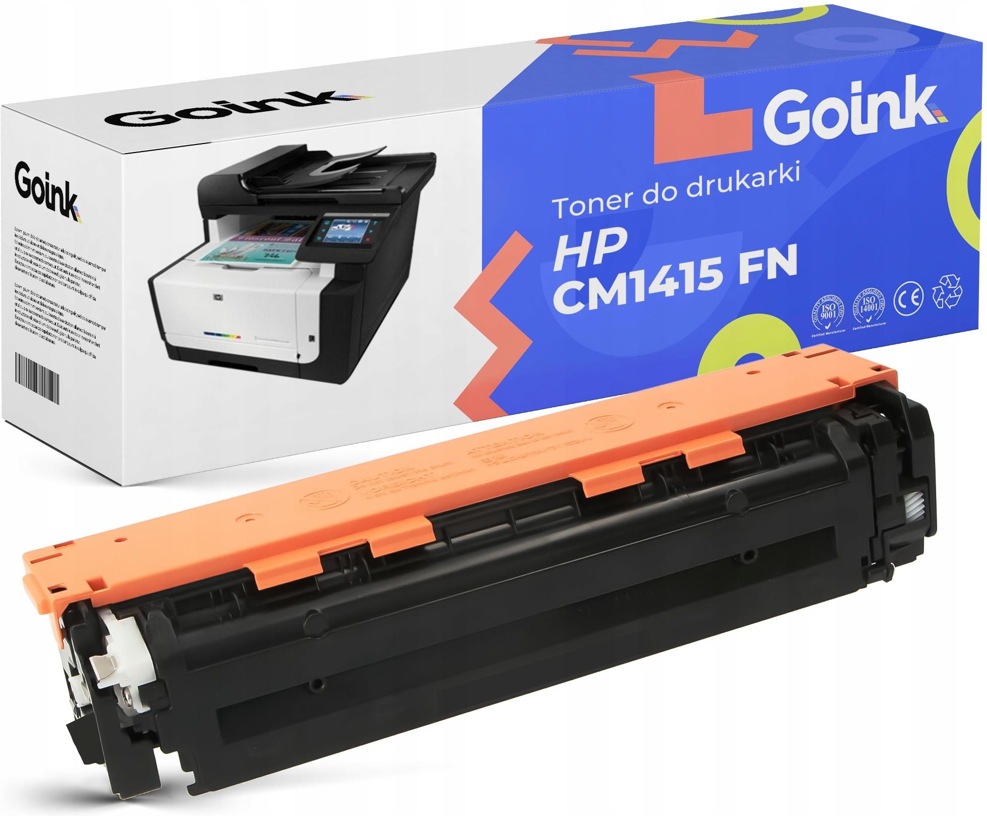 Toner do Hp LaserJet Pro CM1415 Fn Cyan - Opinie i ceny na Ceneo.pl
