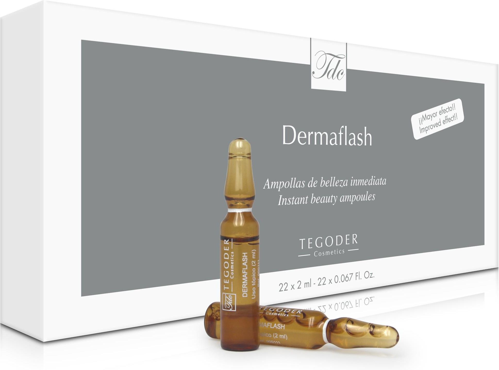 Serum do twarzy Tegoder Cosmetics Tdc Rozświetlające Ampułki Do Zmęczonej Cery Eliksir Młodości ...