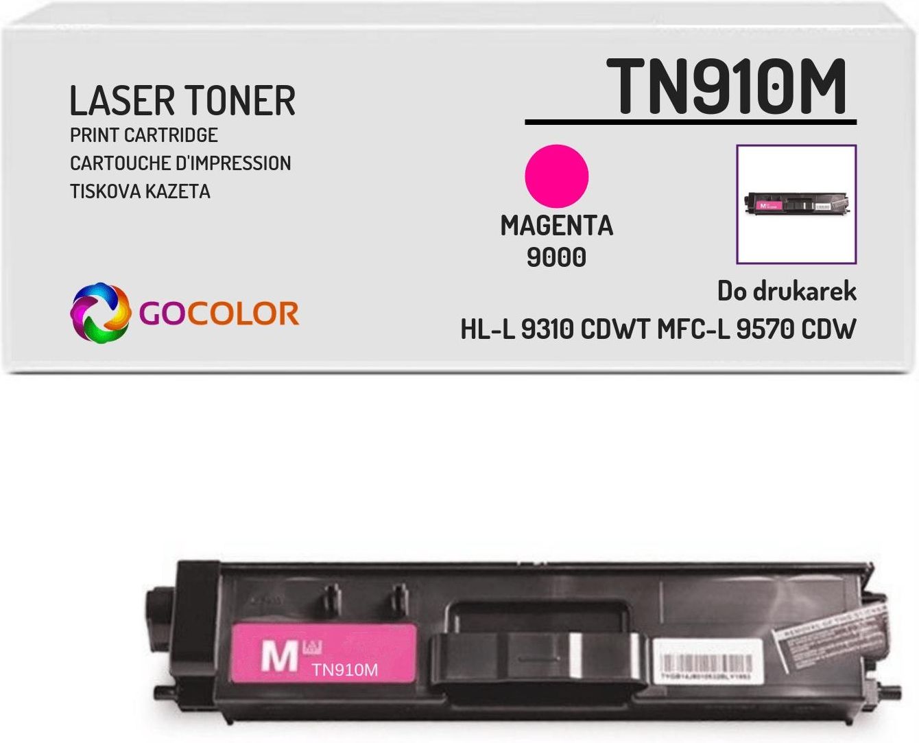GOCOLOR TONER TN-910M DO BROTHER MFC-L9570 CDW - Opinie i ceny na Ceneo.pl