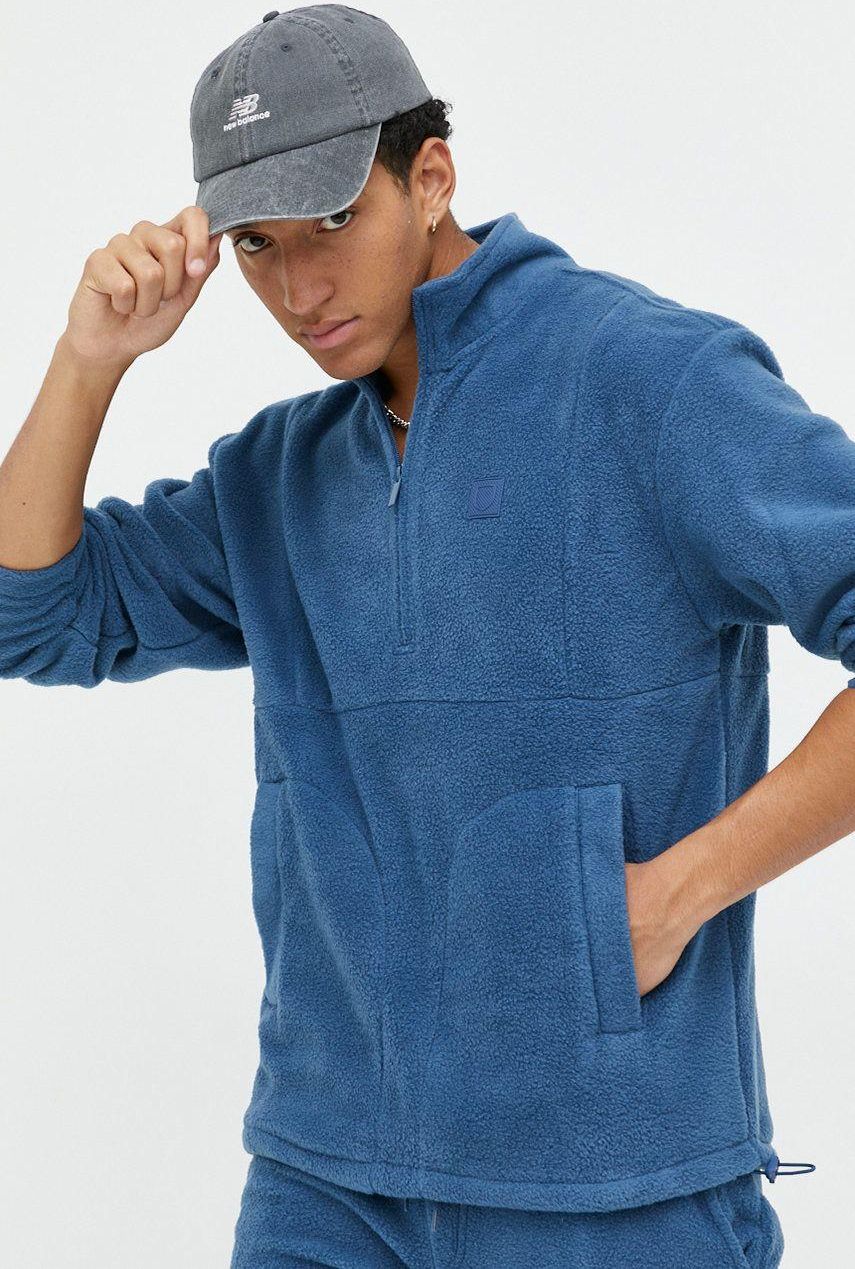 Brixton bluza męska kolor turkusowy gładka - Ceny i opinie - Ceneo.pl