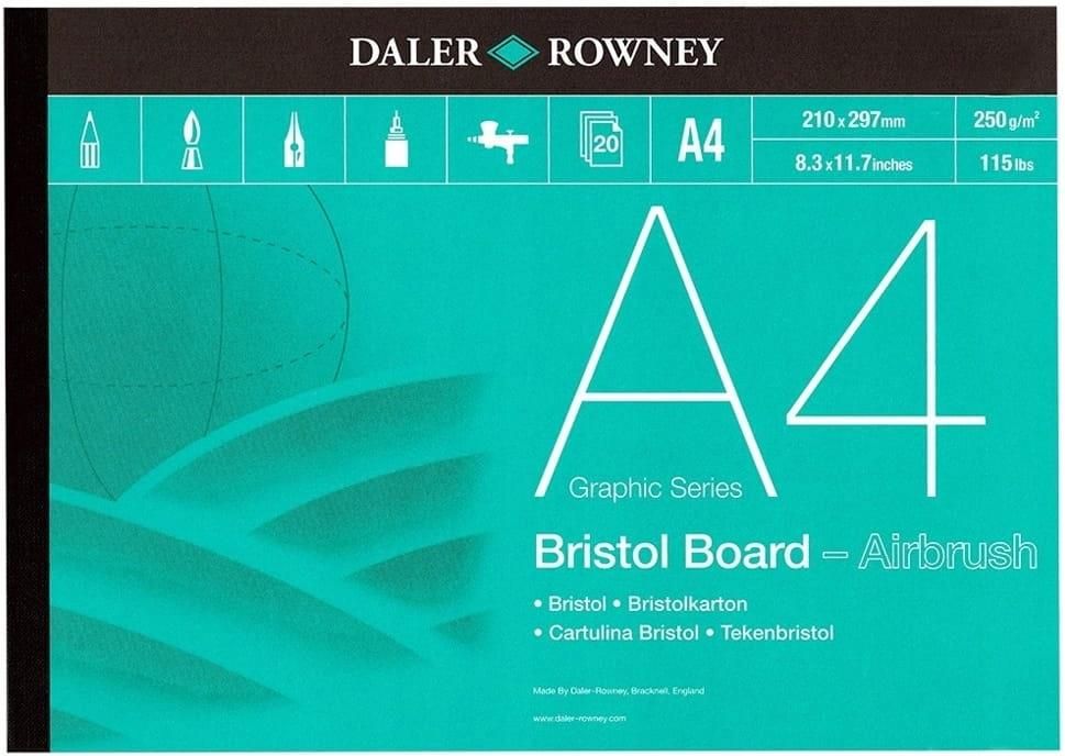 Daler-Rowney Blok Simply Daler Rowney Bristol Board A4 250G 20A - Ceny ...