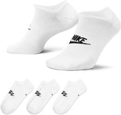 Nike Skarpety Sportswear Everyday Essential Dx5075100 Biały - Ceny i ...