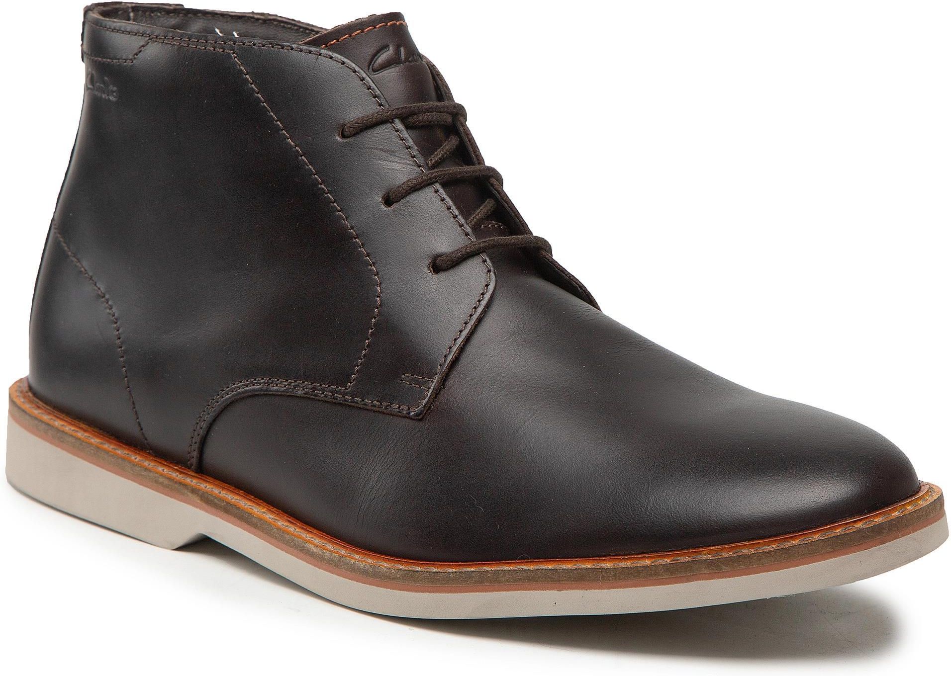 Trzewiki CLARKS - Atticislt Mid 261684967 Dark Brown - Ceny i opinie ...