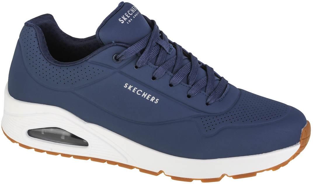 Skechers Uno-Stand On Air 52458-Nvy, Męskie, Buty Sneakers, Granatowy ...