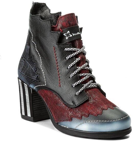 Maciejka Botki 03190-01/00-3 Czarny - Ceny i opinie - Ceneo.pl