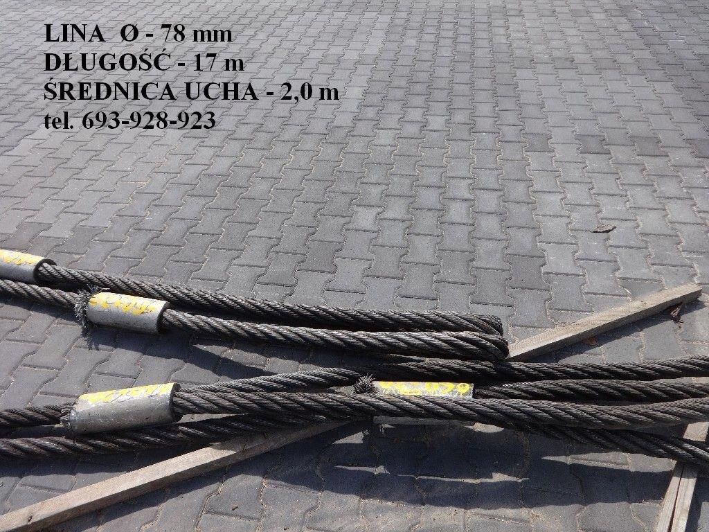 Lina stalowa do dźwigu - Opinie i ceny na Ceneo.pl