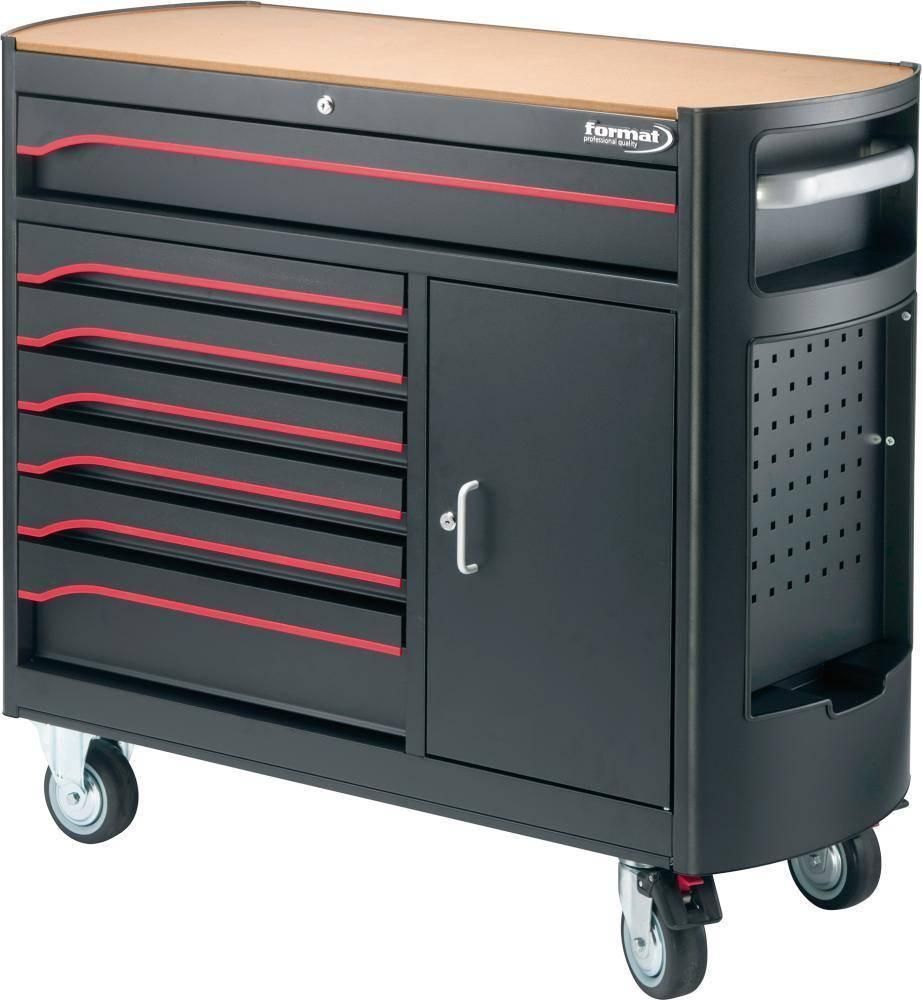 Wózek narzędziowy Format Wózek Narzędziowy 2 Półki 6 Szuflad - Opinie i ...