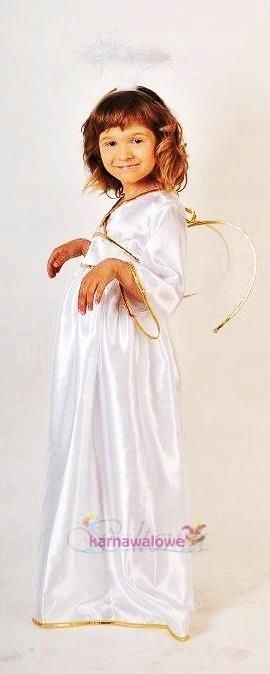 Super Strój Anioła Anioł Atłas + Skrzydła 104 - Ceny i opinie - Ceneo.pl