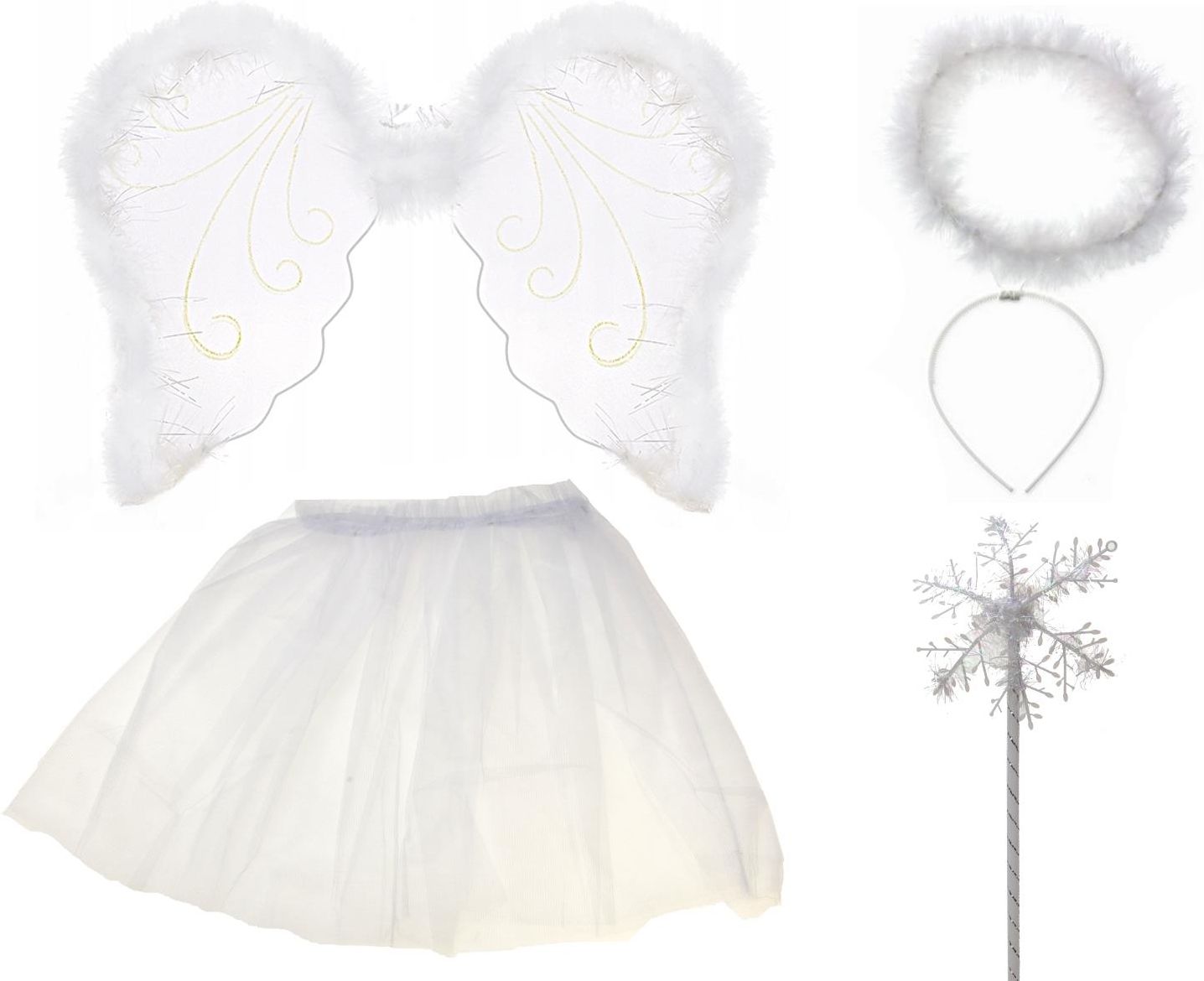 Strój Anioła Anioł Przebranie Aniołka Jasełka 4 El - Ceny i opinie ...