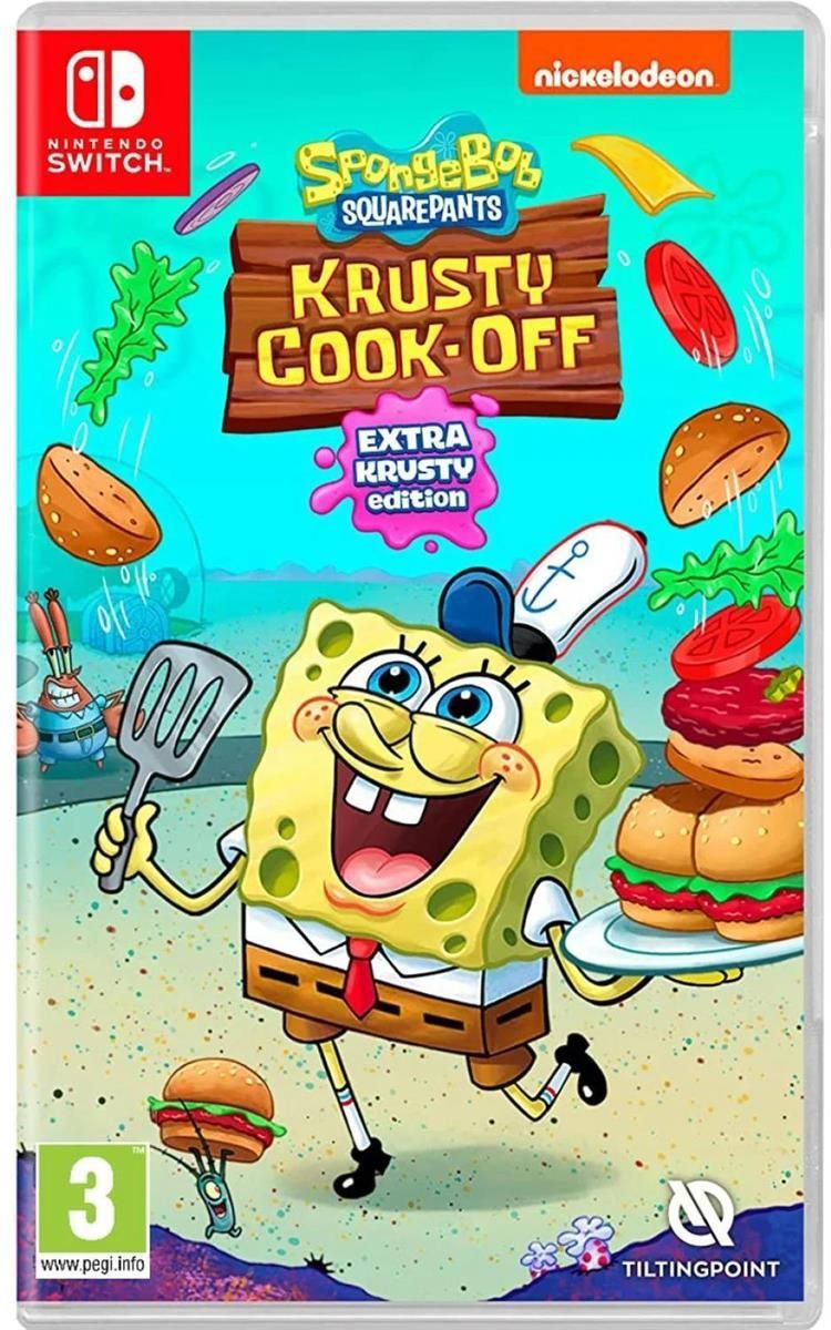 Gra Nintendo Switch SpongeBob Krusty Cook-Off Extra Krusty Edition (Gra ...