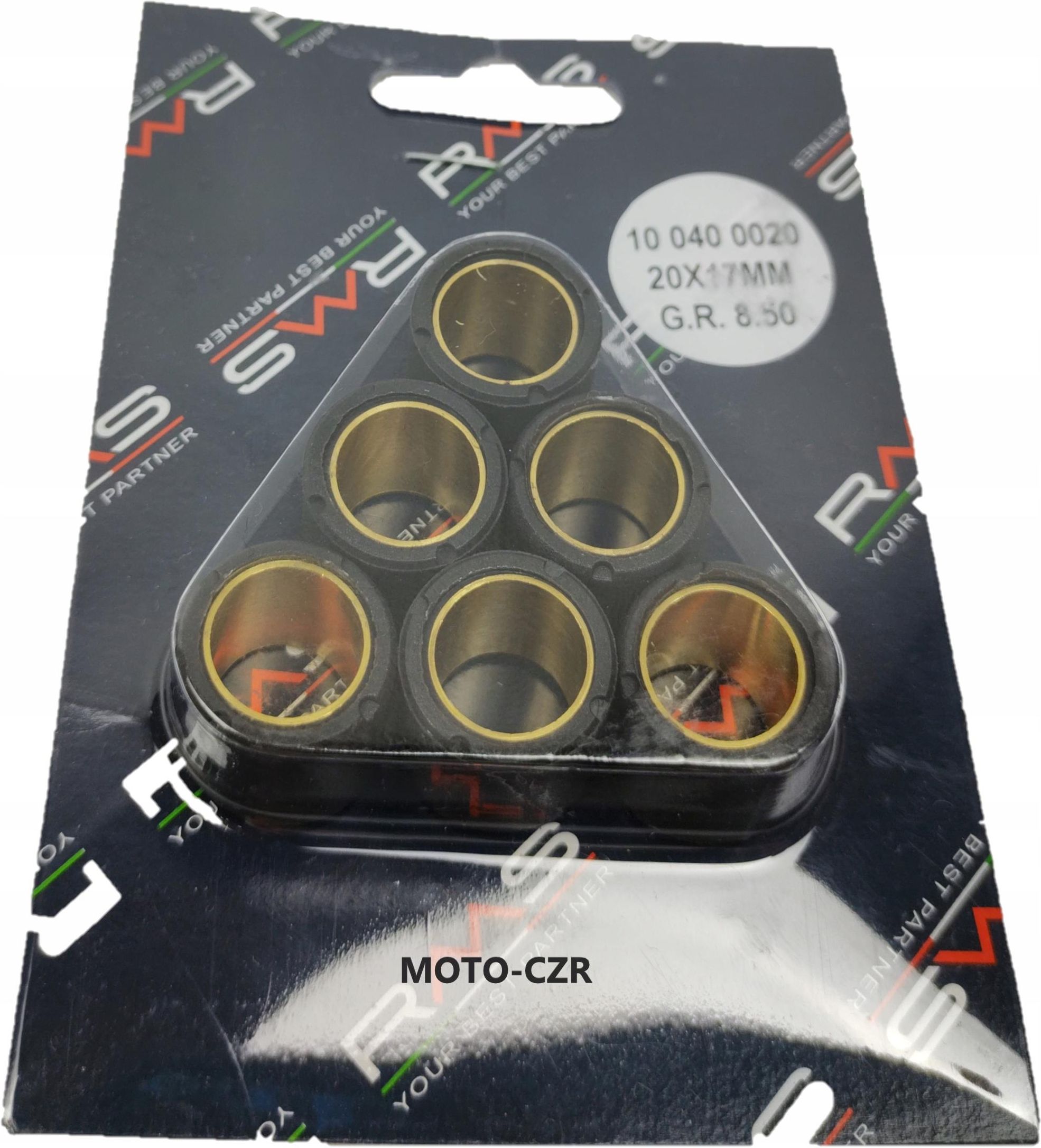 Rms Yamaha Majesty 125 Rolki Wariatora 20X17 6szt. 8,5G Rms100400020 ...