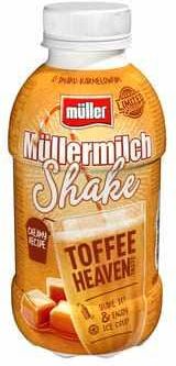 Mullermilch Napój mleczny Müllermilch Shake O Smaku Toffee 400g - Ceny ...