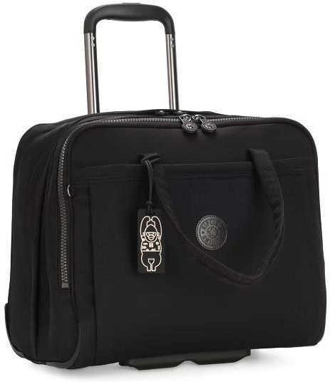 Kipling Basic Elevated Omao Walizka biznesowa na 2 kółkach 36 cm przegroda na laptopa rich black ...