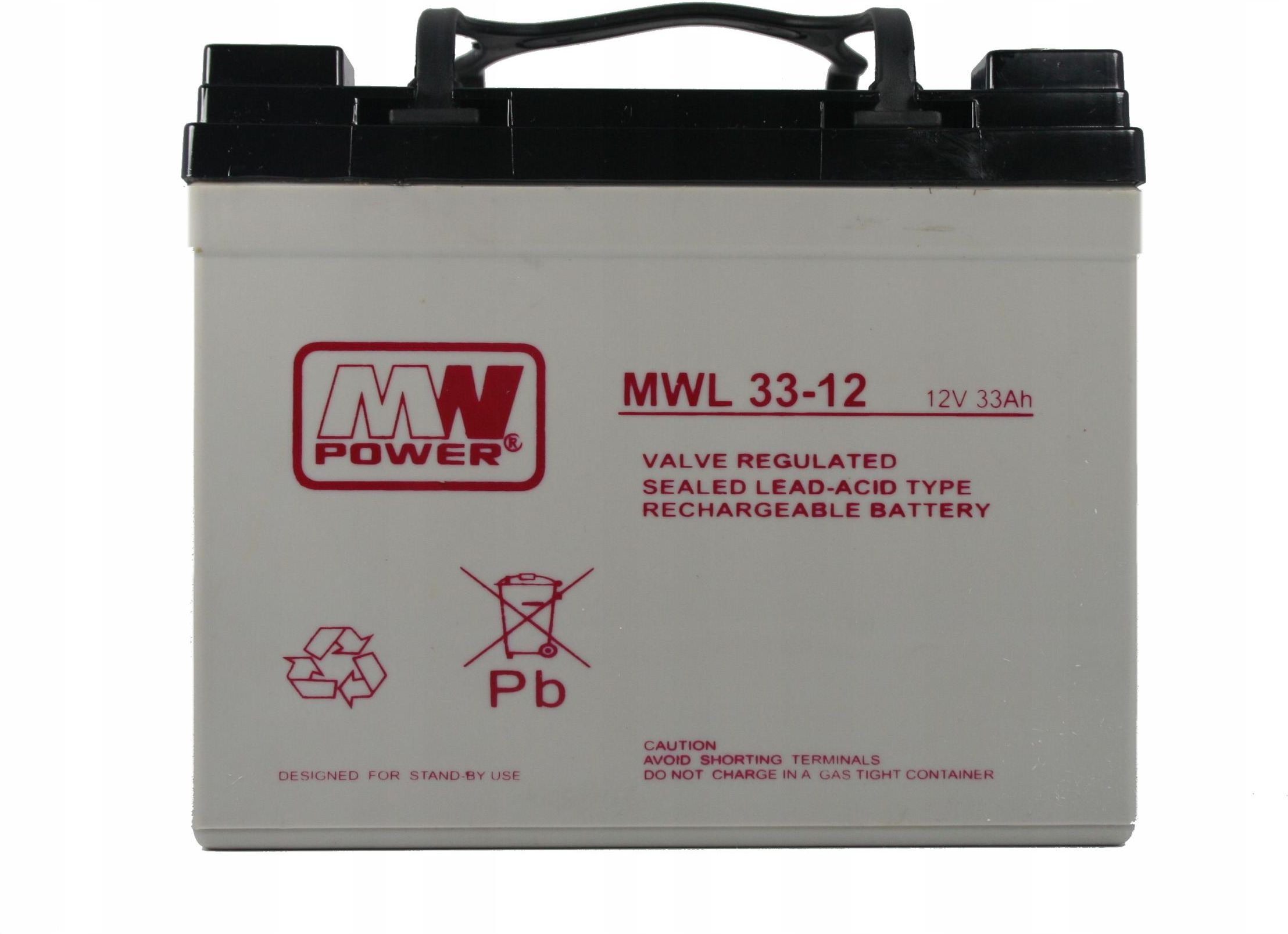 Akumulator 12V 33Ah Mwl Ups (MWL3312) - ceny i opinie - Ceneo.pl