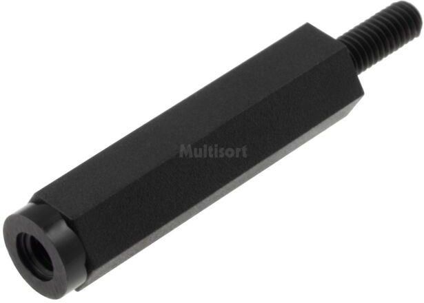 Tulej Dremec Tulejka Dystansowa Gwintowana 40mm Gwint Wew M6 Zew Poliamid Obdtdmm6X40Dr289 ...