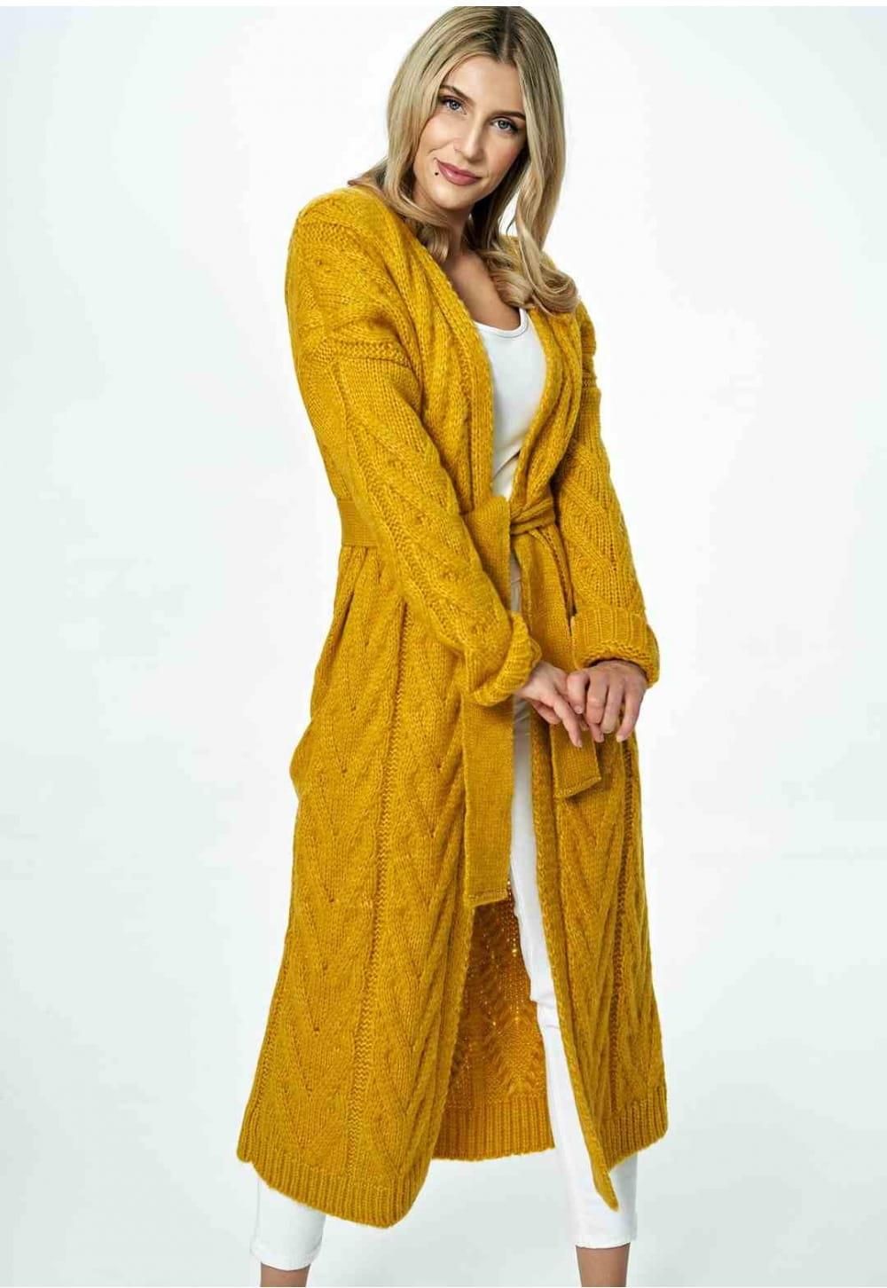 Kardigan Model M903 Musztard - Ceny i opinie - Ceneo.pl
