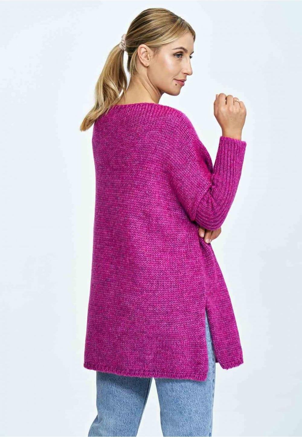Sweter Damski Model M900 Fuksja - Ceny i opinie - Ceneo.pl