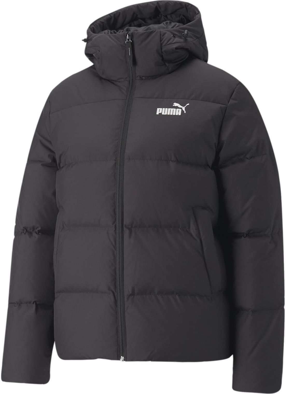 Kurtka z kapturem damska Puma DOWN PUFFER czarna 84998801 - Ceny i ...