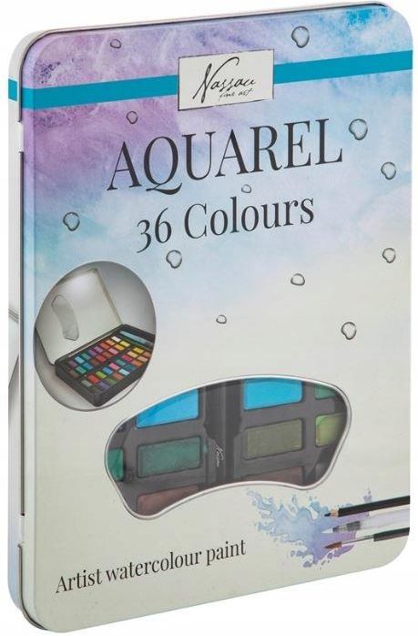 Farby Akwarelowe 36Szt. Pędzel Ołówek Akwarele - Ceny i opinie - Ceneo.pl