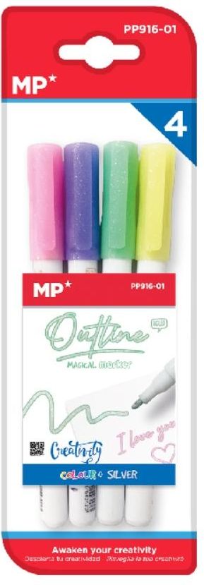 Mp Magiczny Marker Flamaster Z Podwójną Linią 4Szt - Ceny i opinie ...