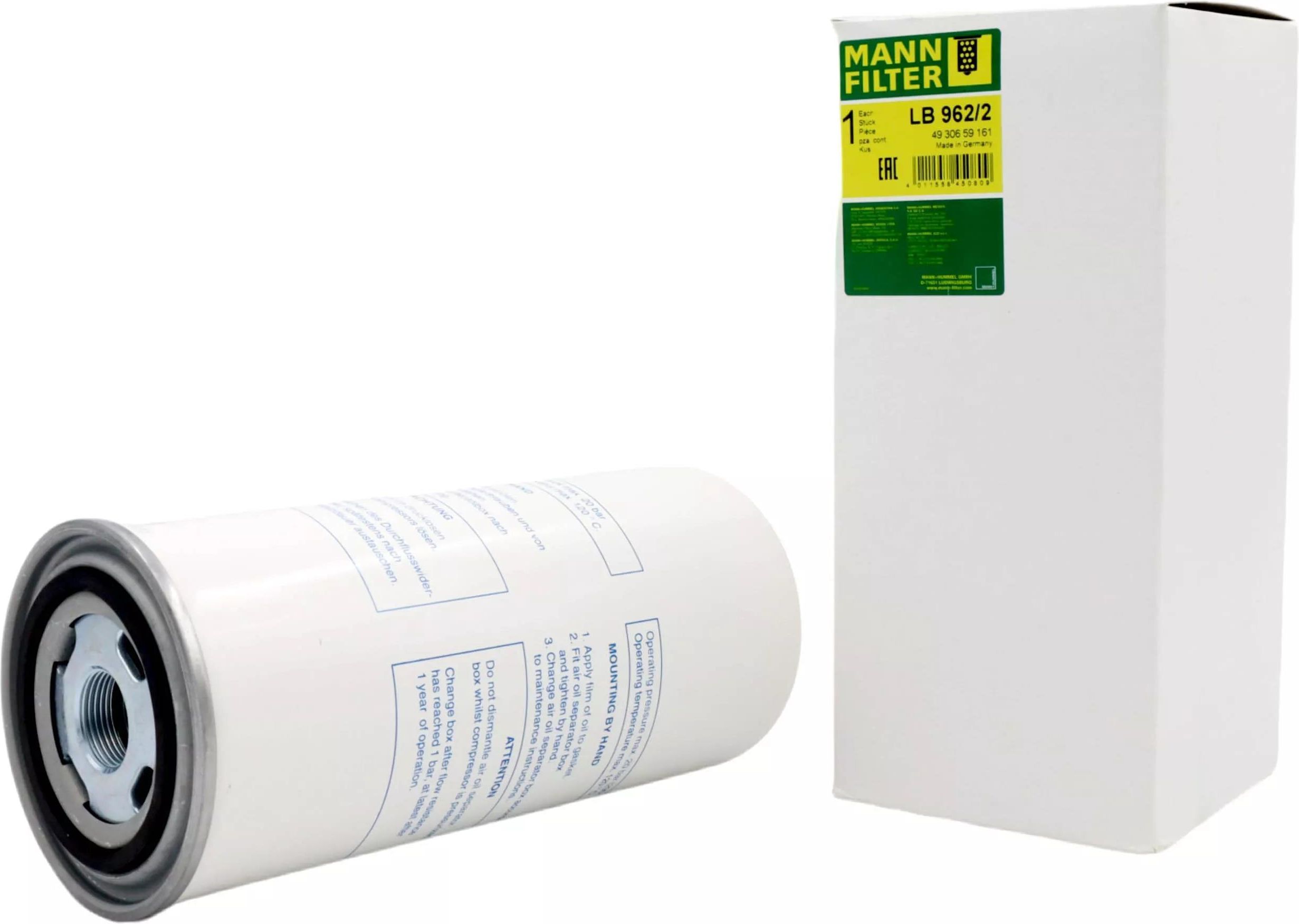 Mann-Filter Separator Powietrza Olej Mann Lb962/2 - Opinie i ceny na Ceneo.pl