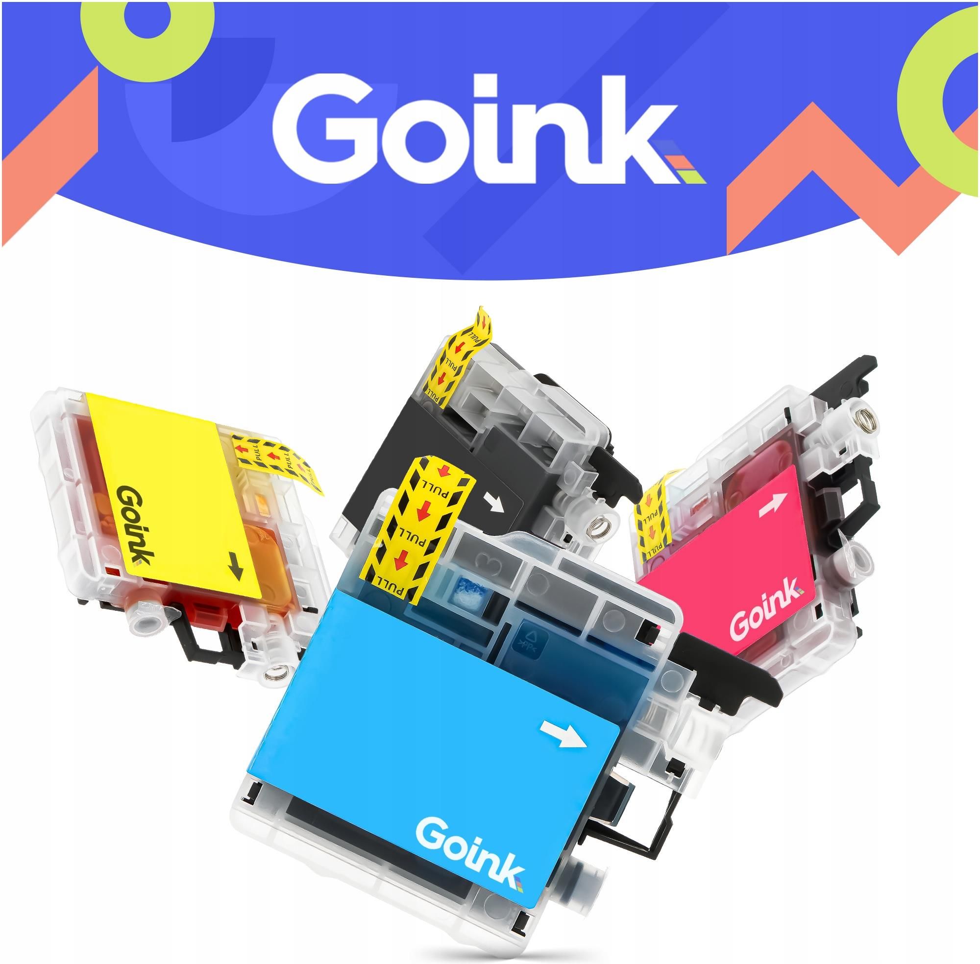 Tusz 4x Tusz do Brother MFC-5895 Cw Cmyk LC1100 do drukarki - Opinie i ...