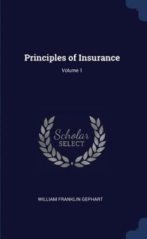 Principles Of Insurance Volume 1 - Literatura obcojęzyczna - Ceny i ...