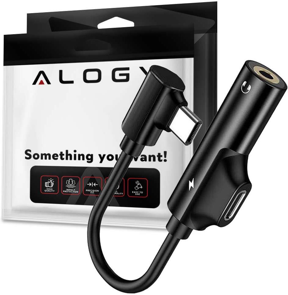 ALOGY PRZEJŚCIÓWKA ALOGY USB-C NA USB-C TYPE C + MINI JACK 3,5 MM Z ...