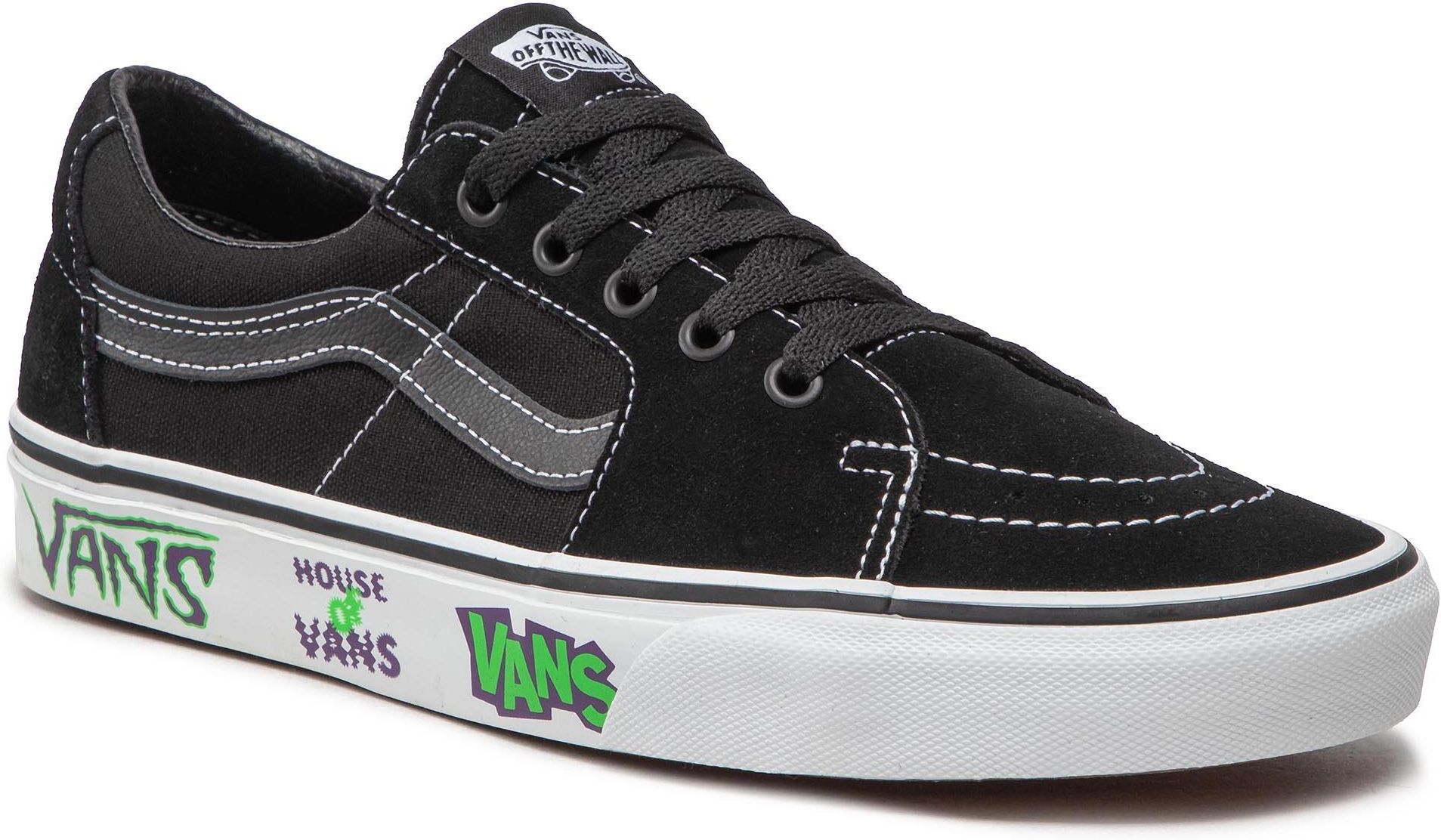 Trampki VANS - Sk8-Low VN0A5KXDMCG1 Live at Hov Black/White - Ceny i ...