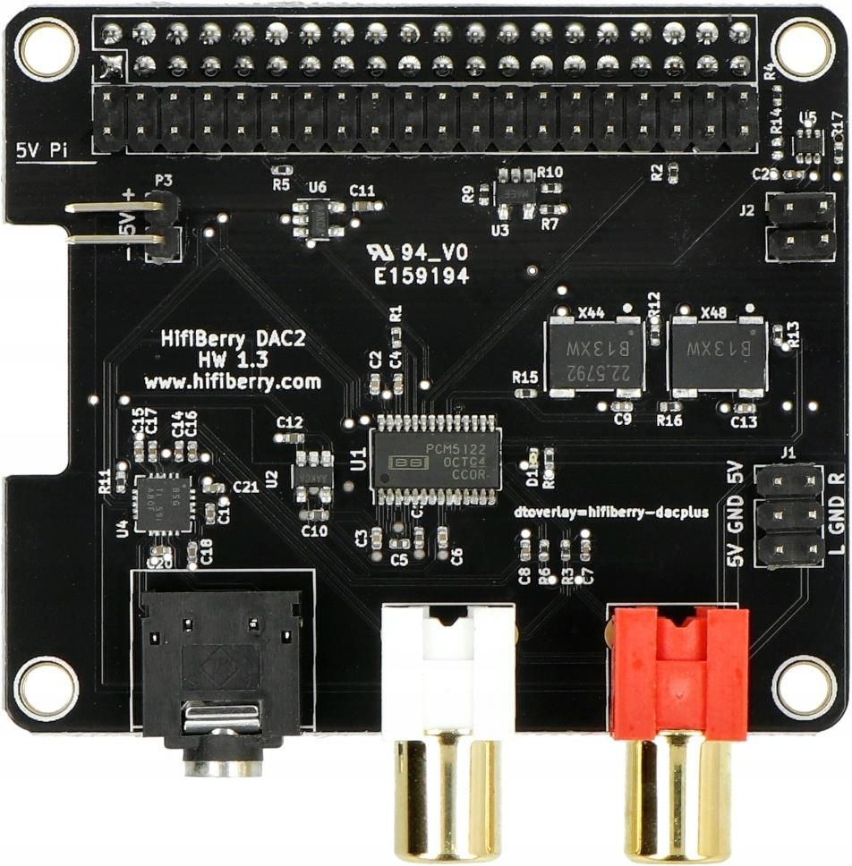 Mikrokontroler HiFiBerry DAC2 Pro - karta dźwiękowa dla RPi - Opinie i ...