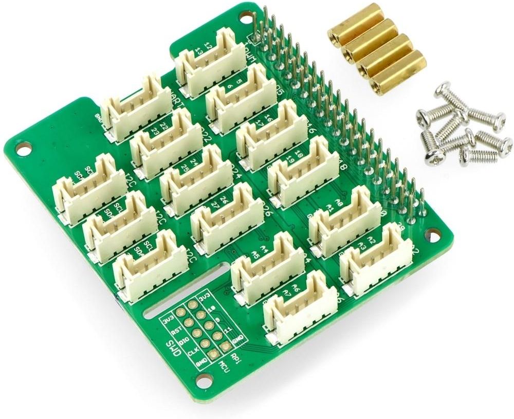 Mikrokontroler Grove - Base Hat for Raspberry Pi - nakładka RPi ...